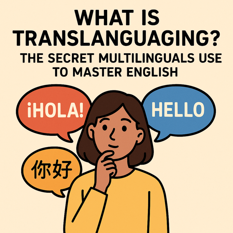 What Is Translanguaging? The Secret Multilinguals Use to Master English ...